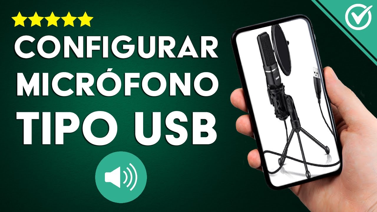 ¿Cómo Activar y Configurar un Micrófono USB en mi PC Windows? - YouTube