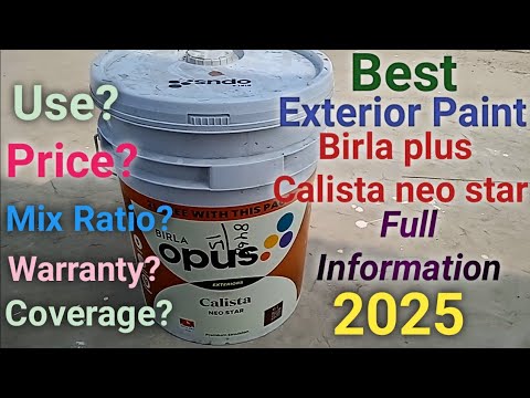 Birla opus Exterior Paint, Birla opus Calista neo star, Birla opus ...