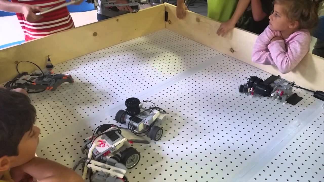LEGO Mindstorms BattleBots 1 on 1 | Robotics Summer Camp at UBC ...