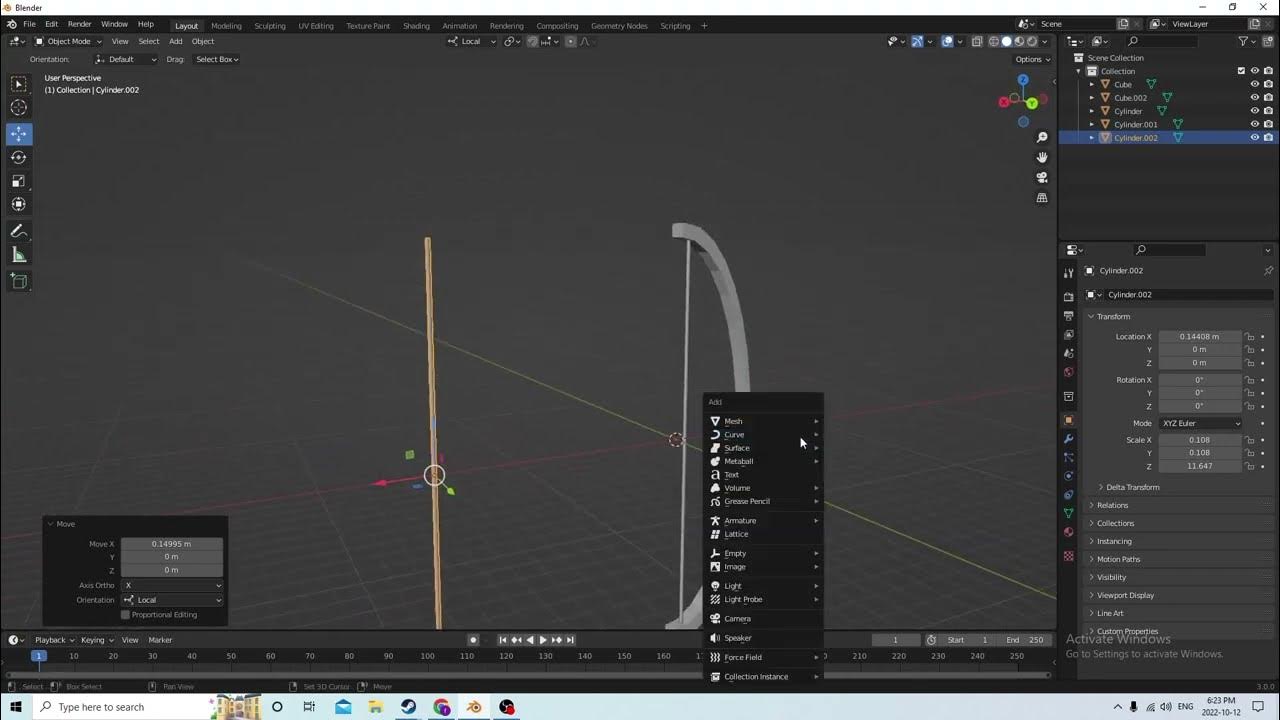 Blender melee weapons tutorial - YouTube