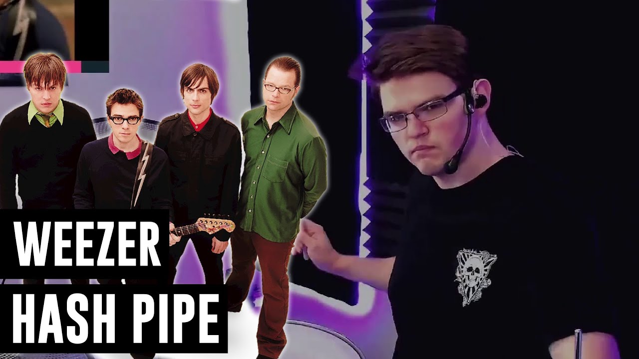 Weezer - Hash Pipe // Blind Drum Cover - YouTube