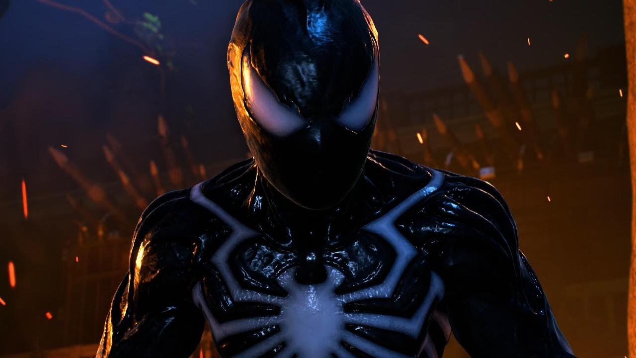 Symbiote Peter Boss Fight spiderman 2 PS5 - YouTube