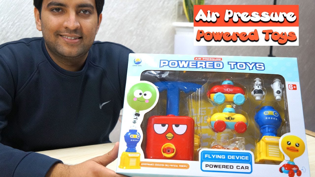 Balloon Powered Car & Rocket Balloon Launcher Toy Review 2021 - YouTube