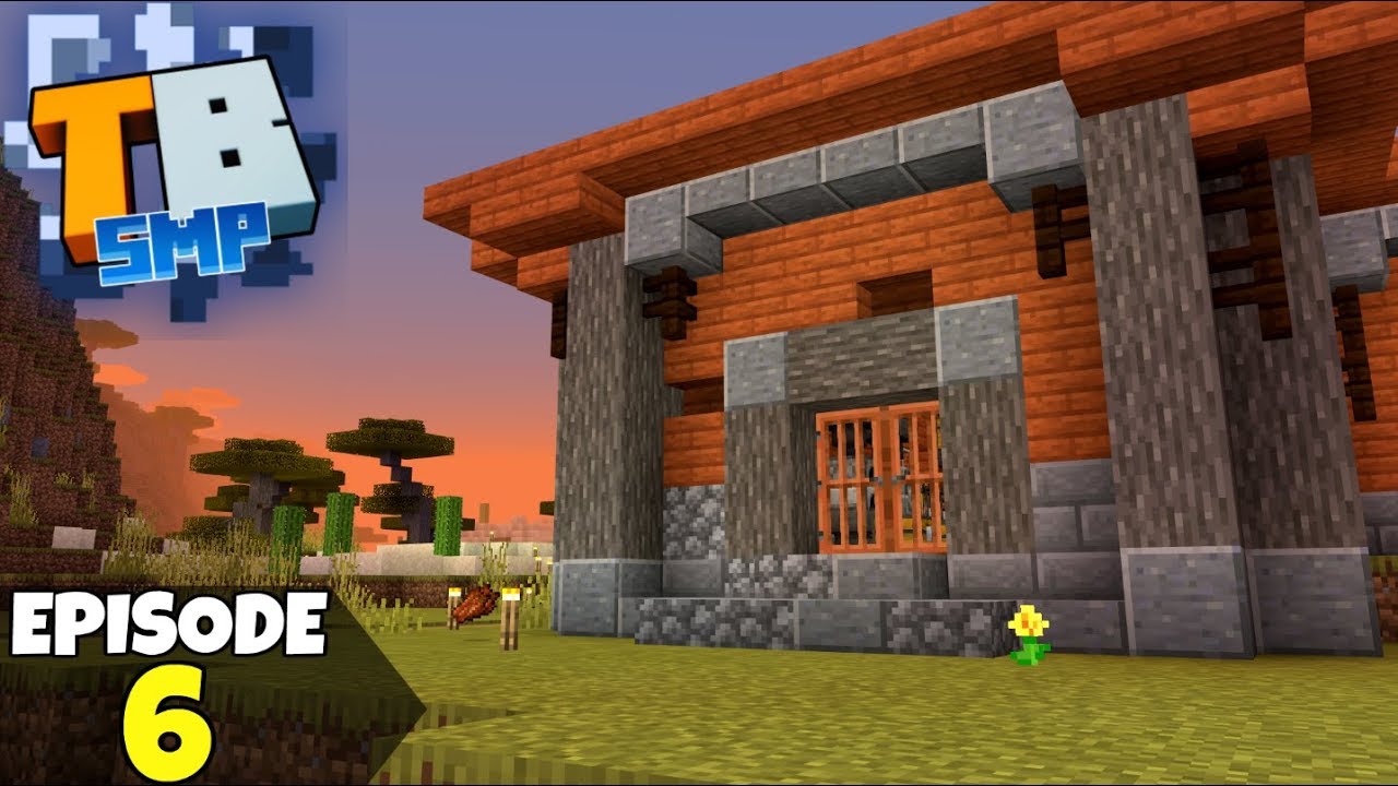Truly Bedrock Episode 6! FIRST Ever HOUSE, And Rogue Wither! Minecraft ...