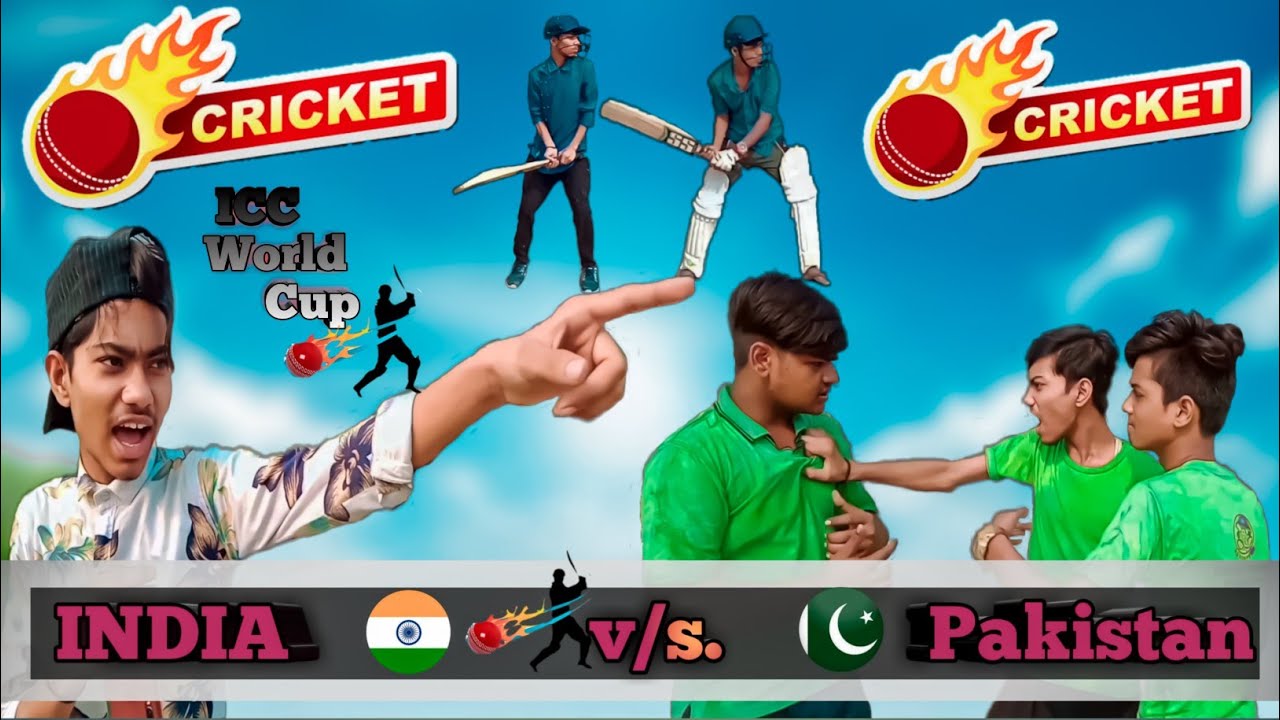 gully cricket india vs pakistan 🏏 || hm loyal vines || hmlv - YouTube