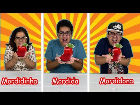 MORDIDA vs MORDIDINHA vs MORDIDONA! - Desafio