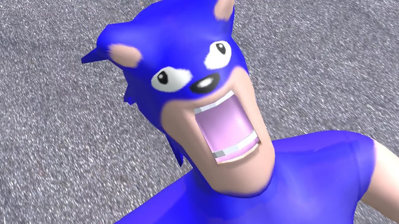 Sonic falls victim to Obunga's curse. - YouTube