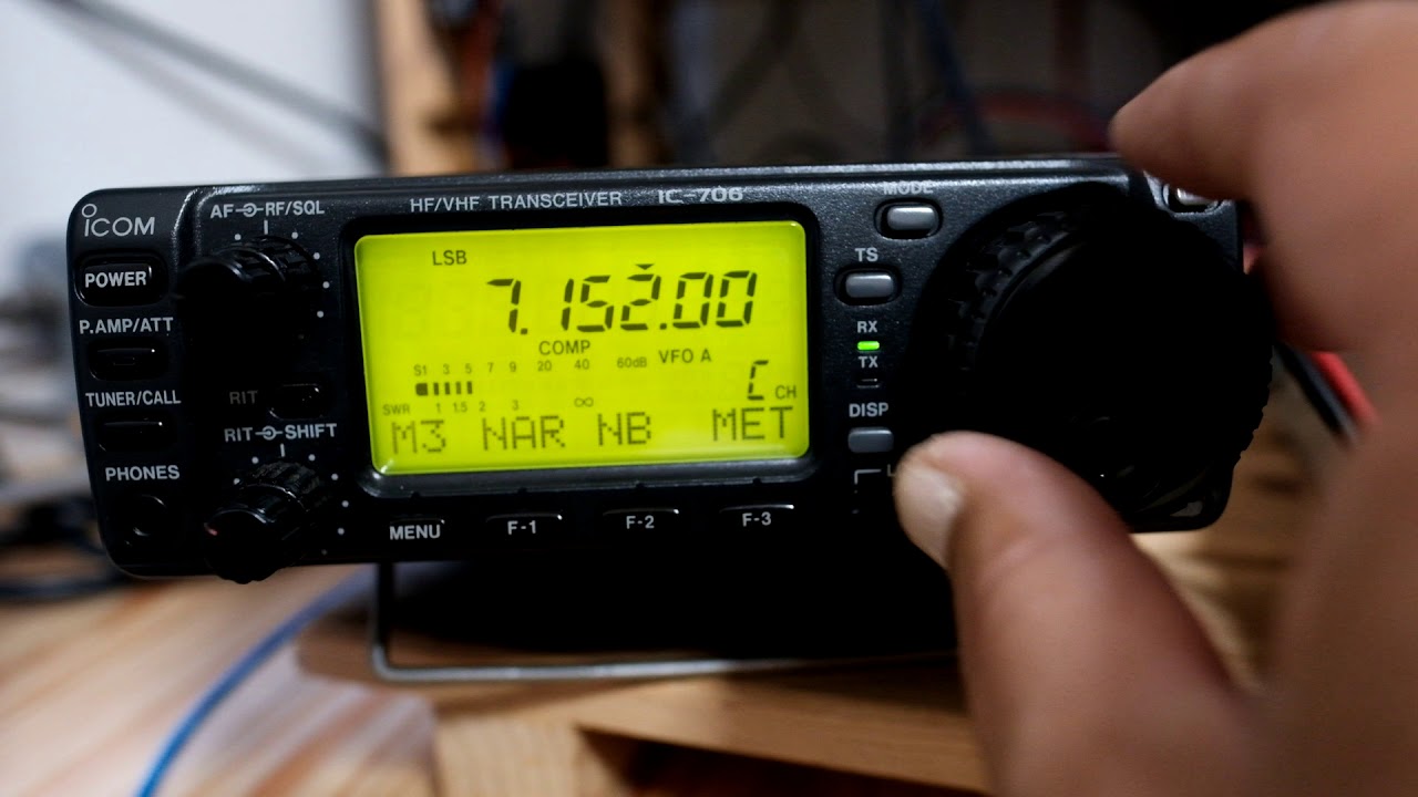 ICOM IC-706 - YouTube