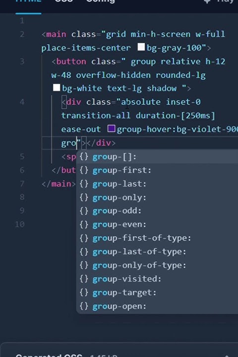 Tailwind Css Hover Effect Button In Just 1 Minute Tailwindcss Css Hovereffect Shorts Coding