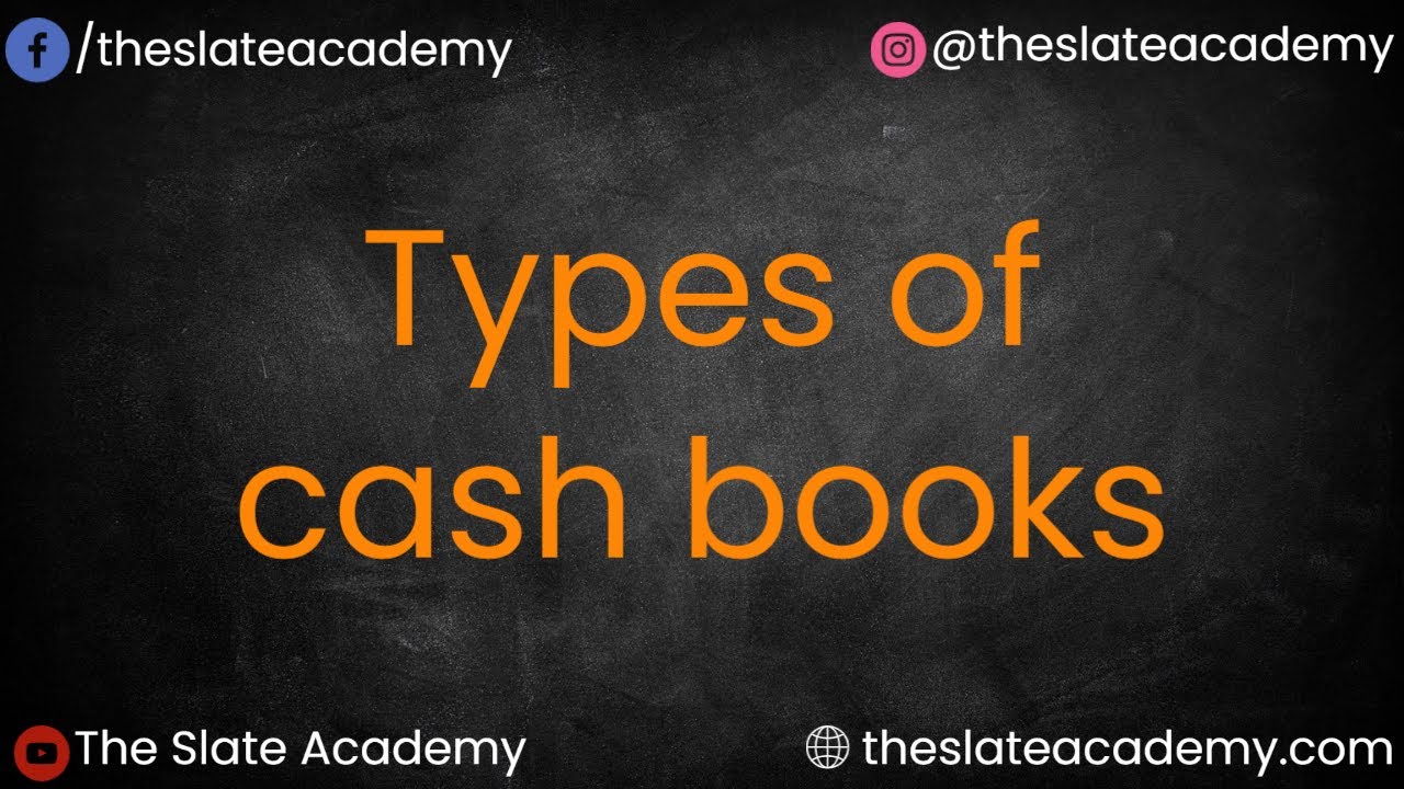 Types Of Cash Books YouTube types-of-cash-books-youtube