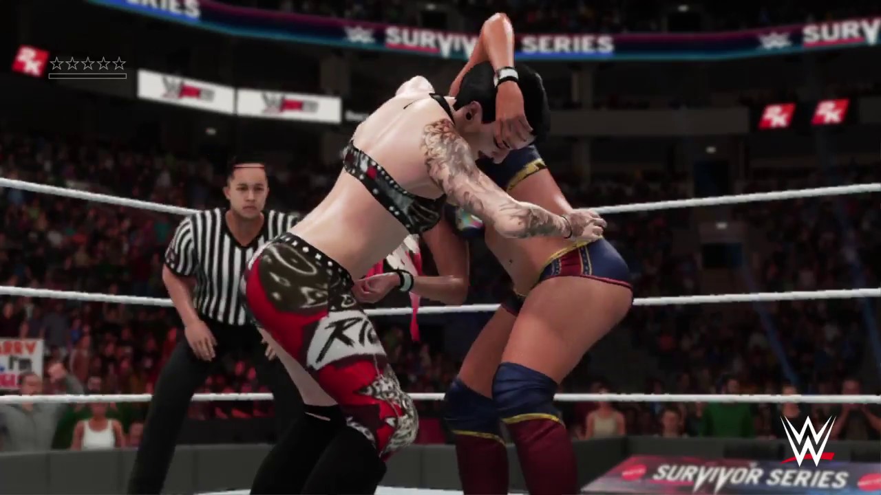 Ruby Riott (Raw Women's Champion) vs Alexa Bliss (SmackDown Women's Champion) - YouTube