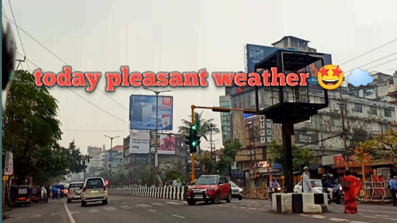 Look at the pleasant view of guwahati weather 🌈 #guwahati #assam # ...