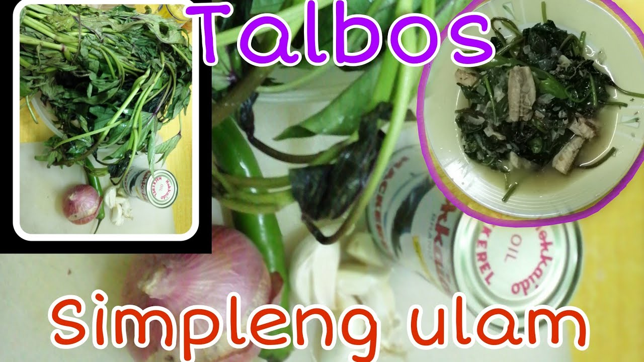 Simpleng ulam.. Talbos ng kamote with Hokaido sardines#panlasang pinoy ...