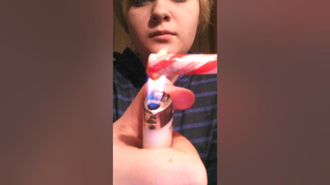 Smoking A Candy Cane - YouTube