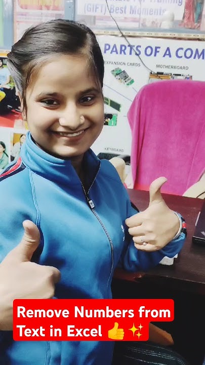 🔥Remove Numbers From Text in Excel Tips and Tricks #trending #excel # ...