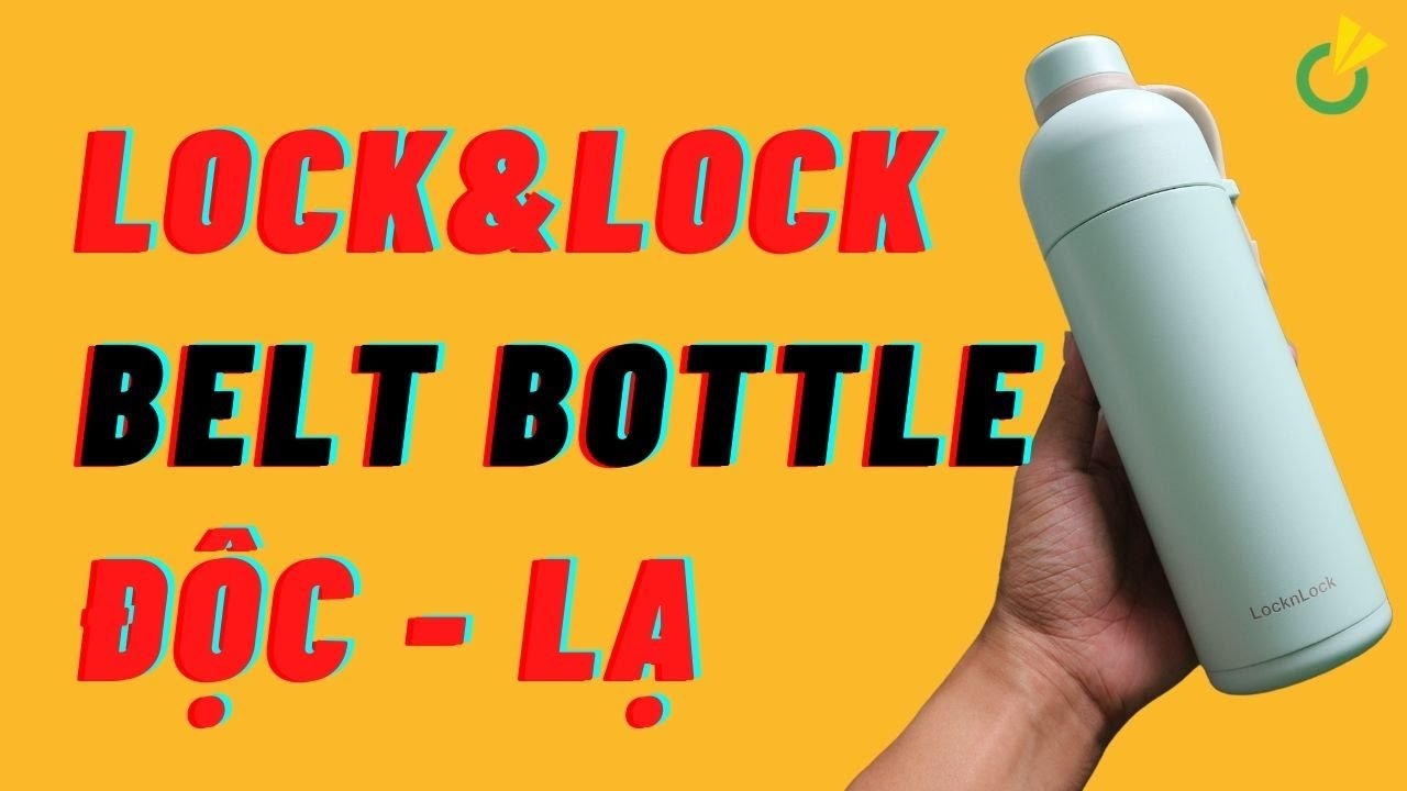 Bình giữ nhiệt Lock&Lock Belt Bottle LHC4267 - 490ml - YouTube