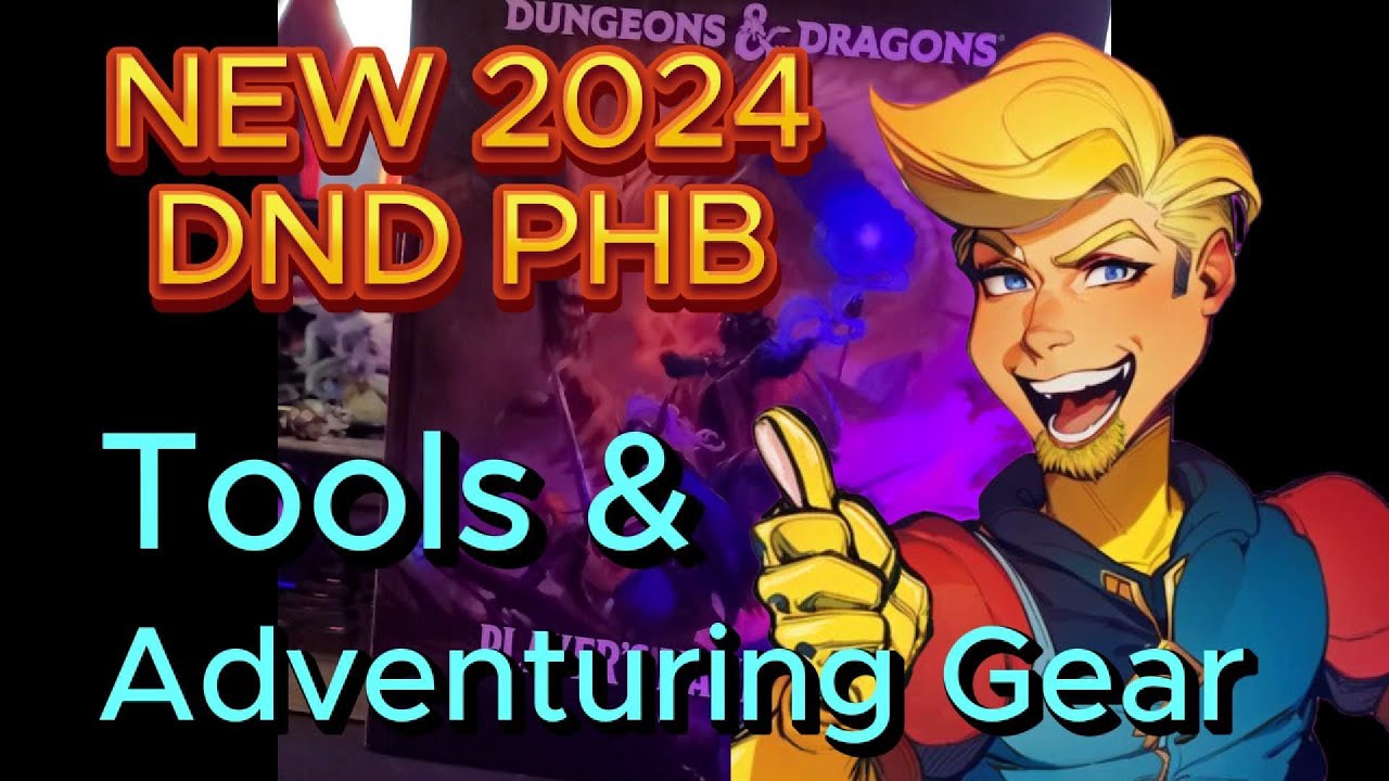 "The Rule of Tool" New tool mechanics in the DnD PHB 2024! - YouTube