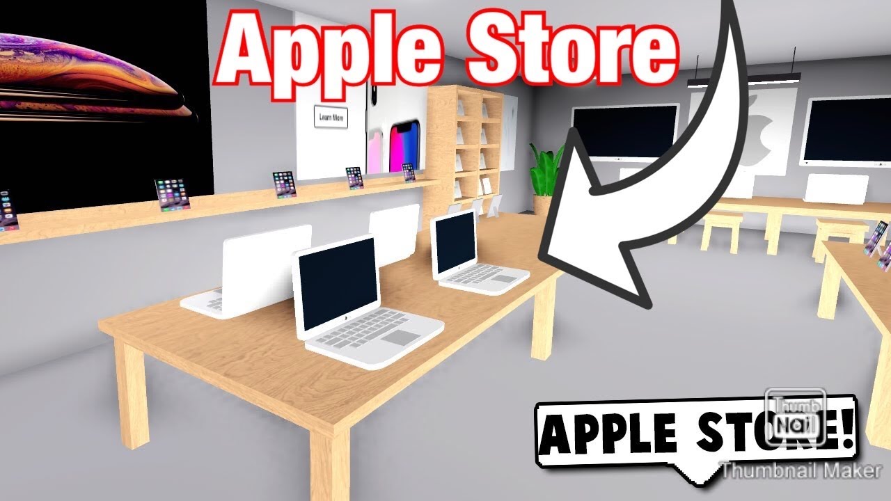 I Built A Apple Store **It Was The Best** (Roblox Bloxburg) - YouTube