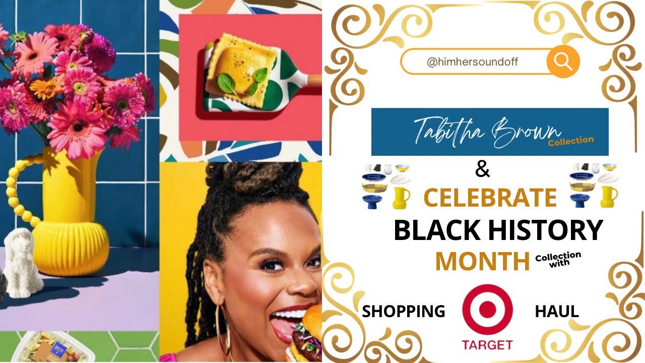 Shop with Me Target Black History Month 2023 & Tabitha Brown Haul ...