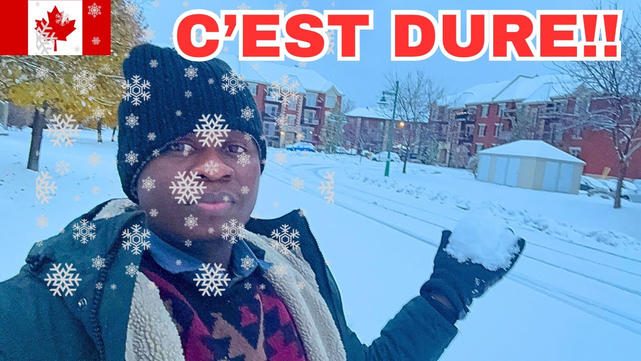 Le rêve du Canada 🇨🇦: IL VEUT FAIRE LA LIVRAISON EN PLEIN HIVER - YouTube