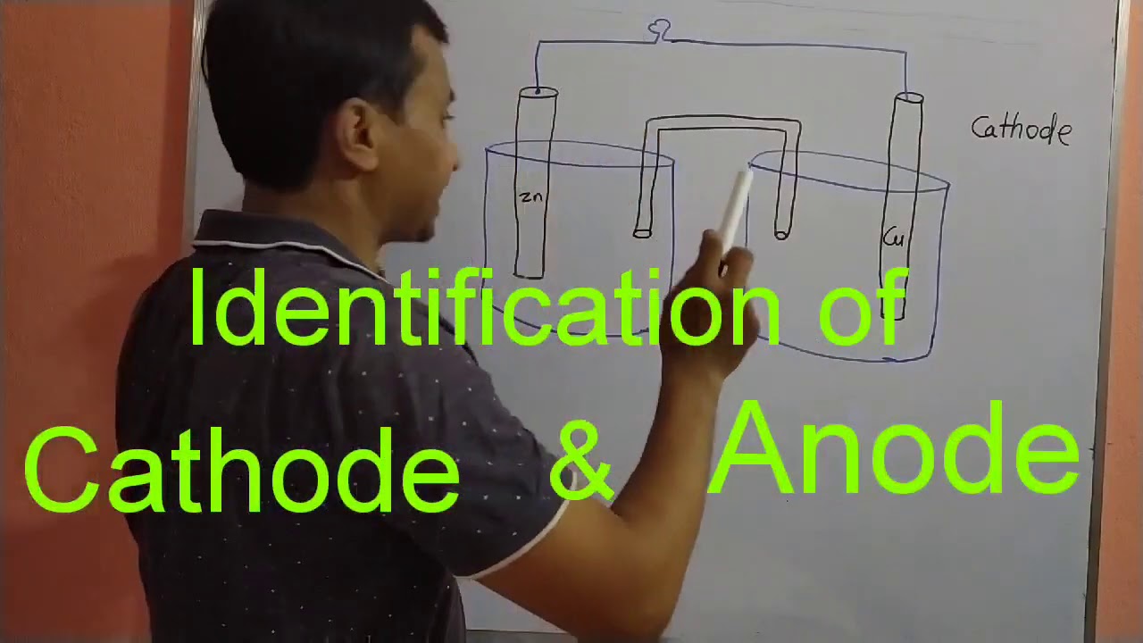 Identification of Cathode & Anode - YouTube