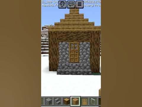 Minecraft village house tutorail #viral #shorts #minecraft - YouTube