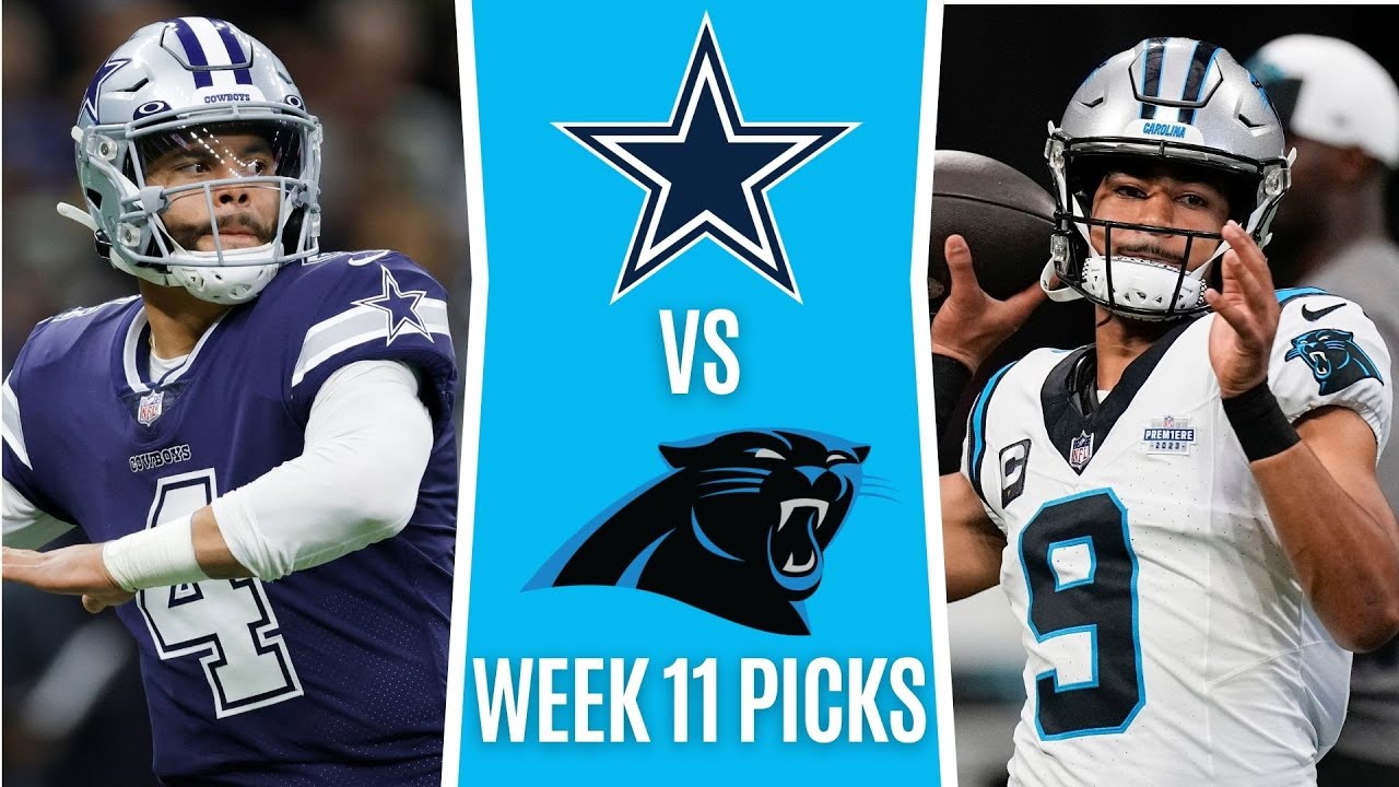 Cowboys vs Panthers Best Bets | Week 11 NFL Picks and Predictions - YouTube