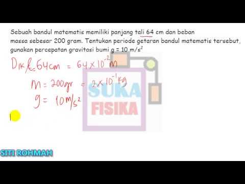 Konsep Mudah Menentukan Periode dan Frekuensi pada Bandul - Fisika SMA ...