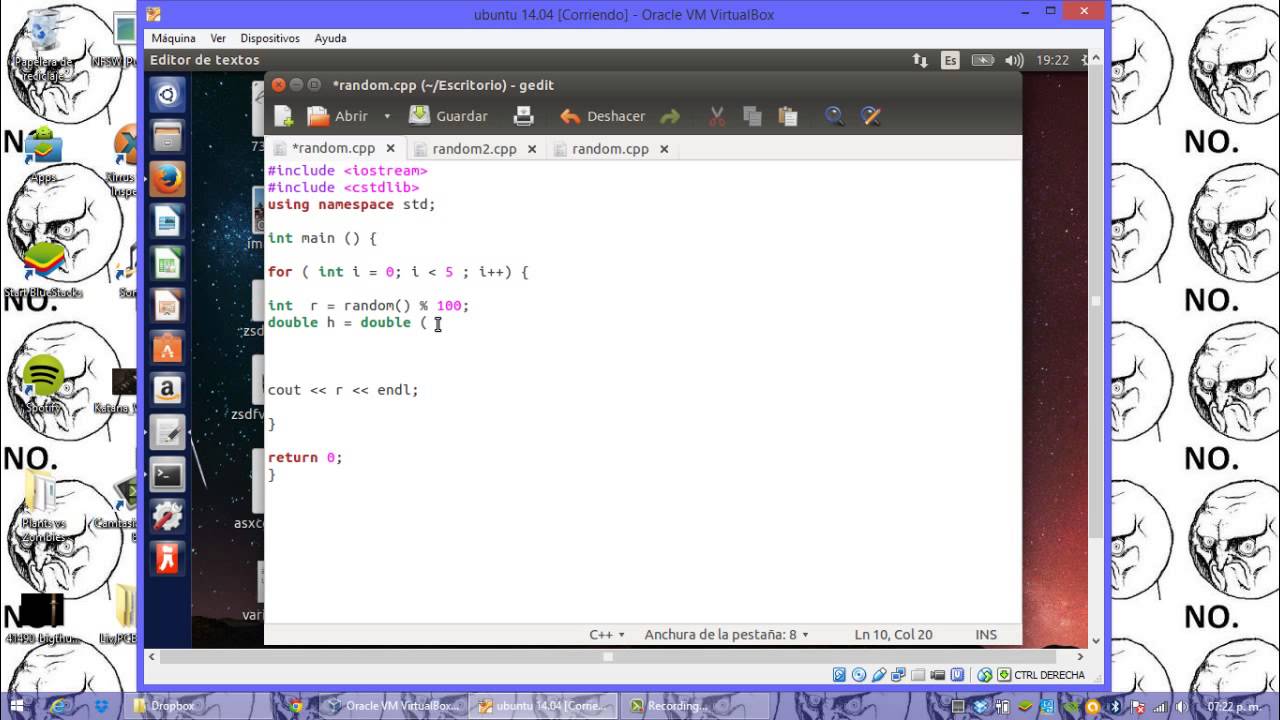 como obtener numeros random en c++ - YouTube