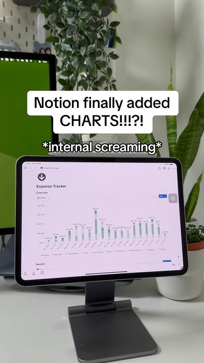 Notion finally launched charts!! #notion #notiontips - YouTube