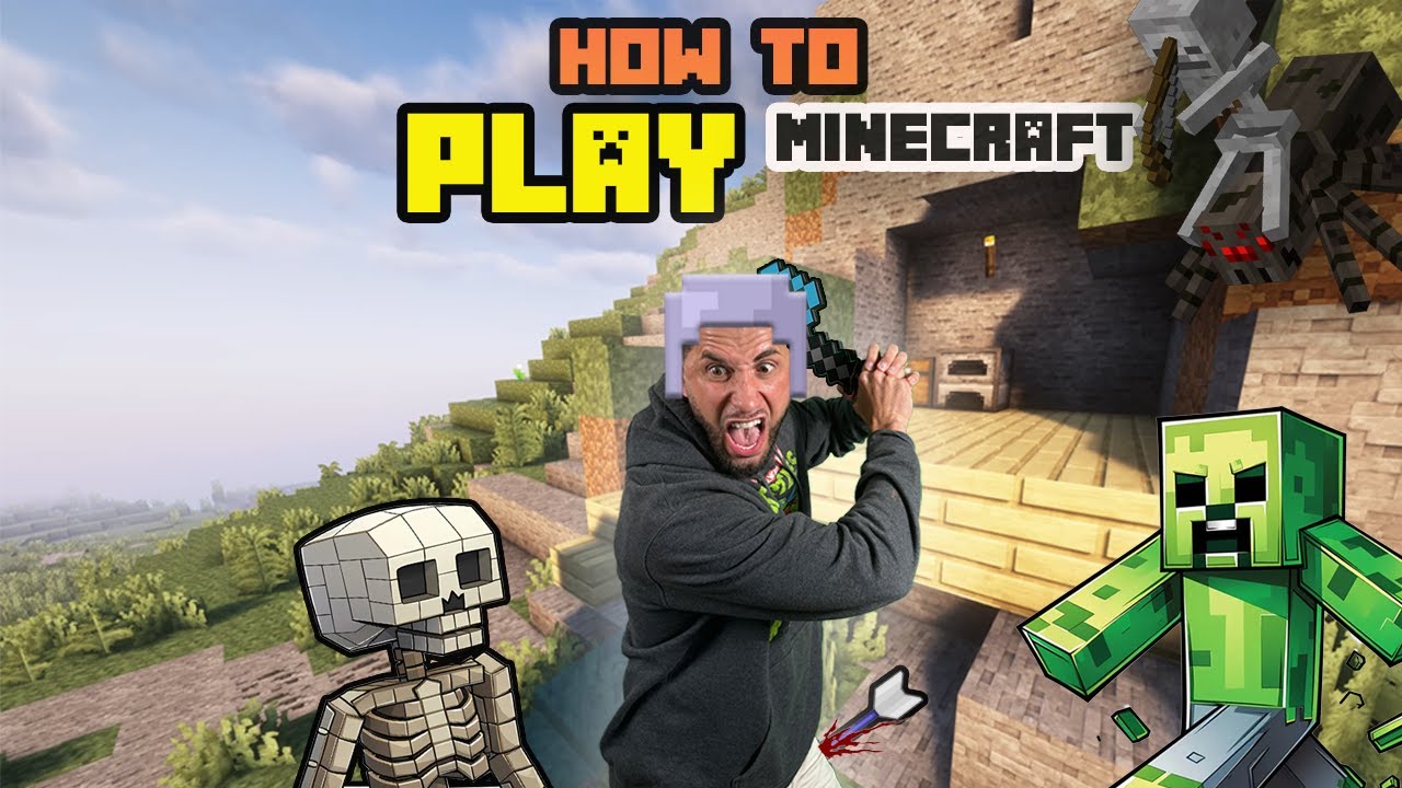 How to Play Minecraft For Beginners | Minecraft beginner’s guide 2024 - YouTube