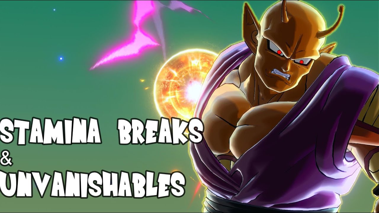 Orange Piccolo Stamina Breaks & Unvanishables | Dragon Ball Xenoverse 2 ...