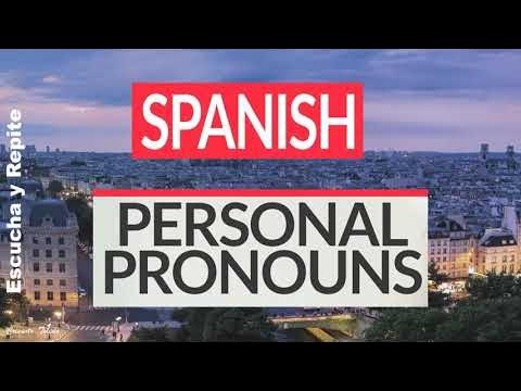 Spanish 1 - Lesson 4 - Spanish Personal Pronouns - YouTube