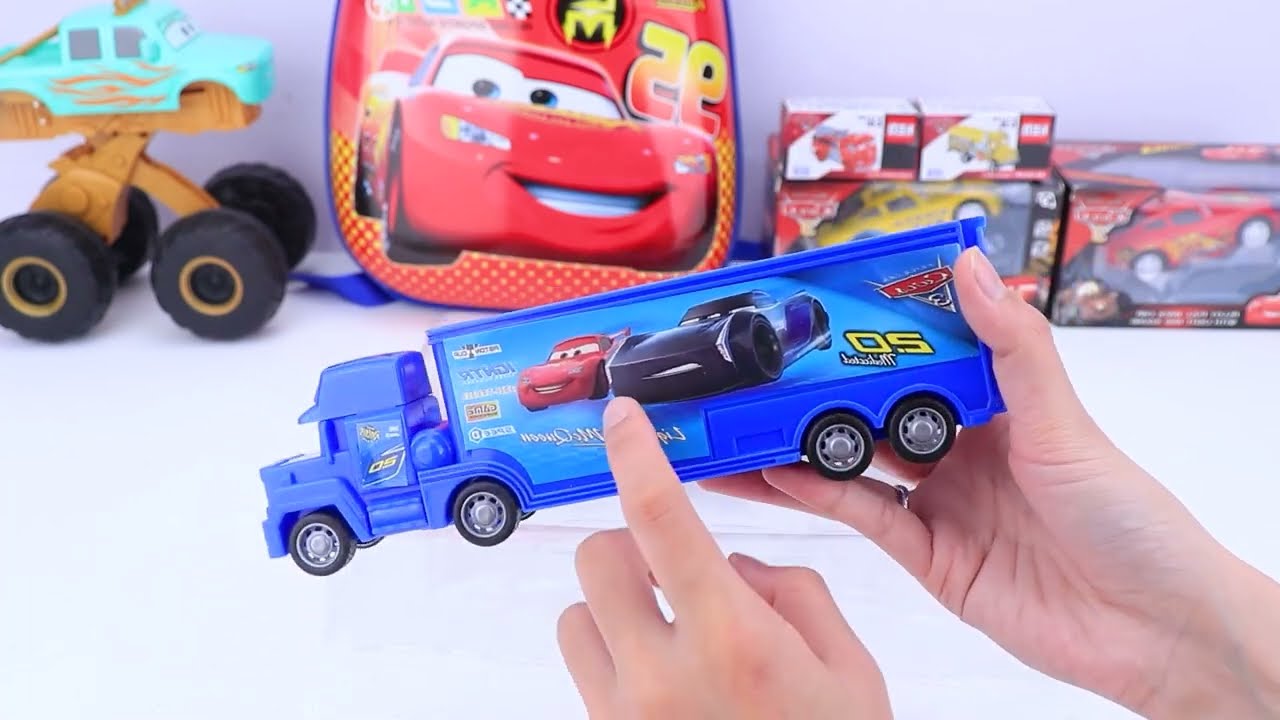 Disney Pixar Cars Unboxing Review | Lightning McQueen, Selly, Meck ...