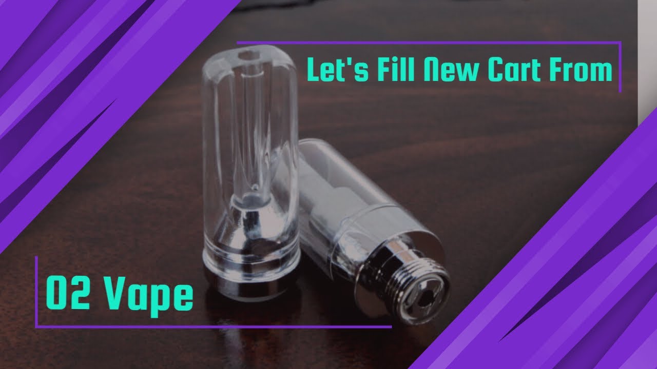 Step by step filling of my new O2 Vape Cartridge - YouTube