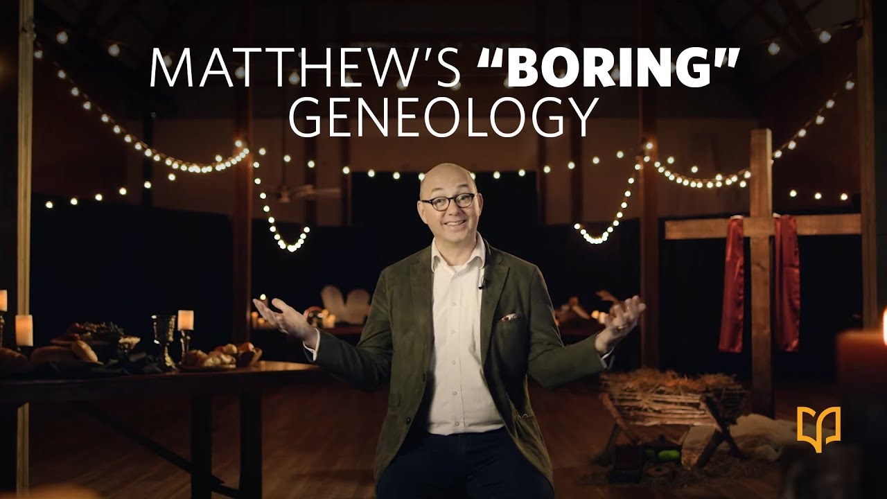 Matthew's "boring" genealogy holds the key. - YouTube