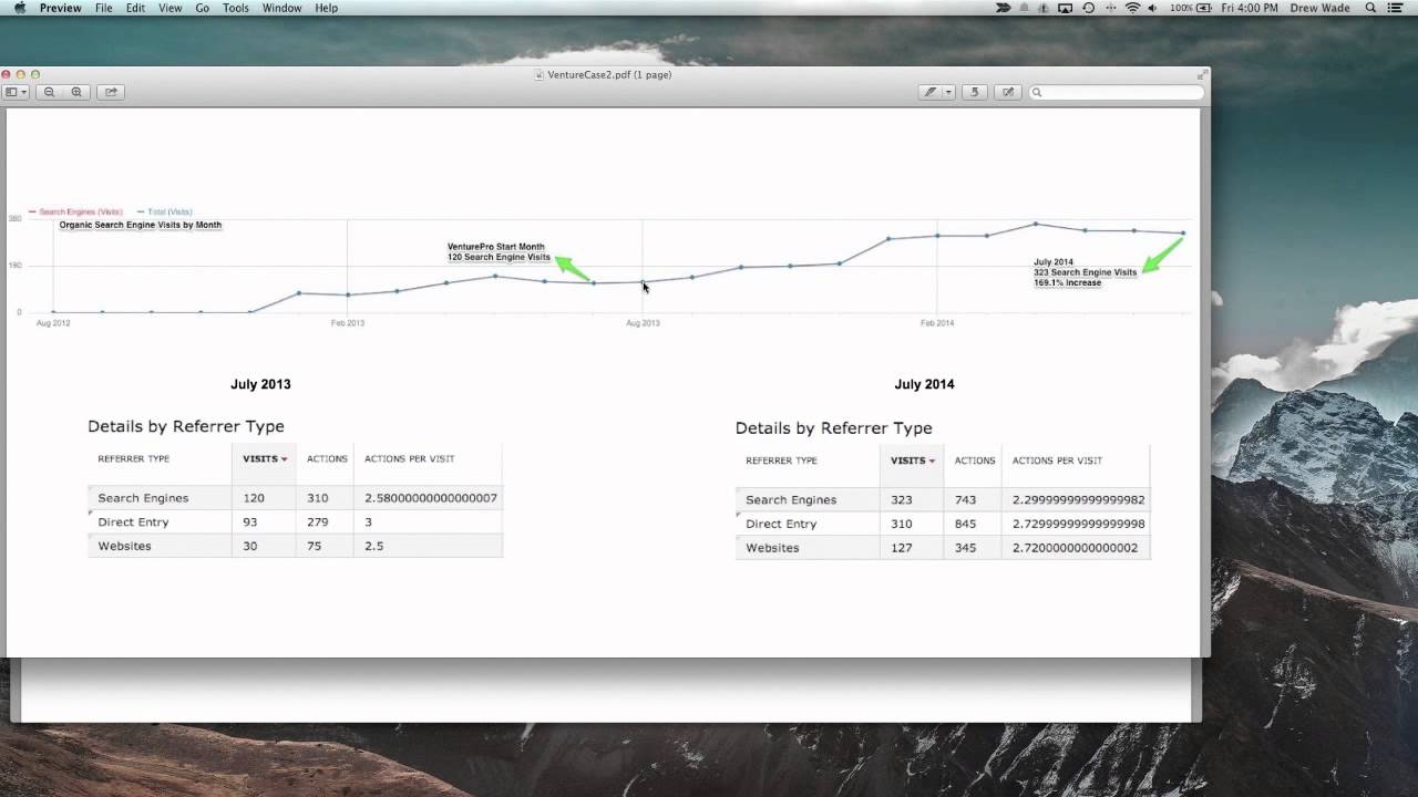 Venture - Case Study Statistics - YouTube