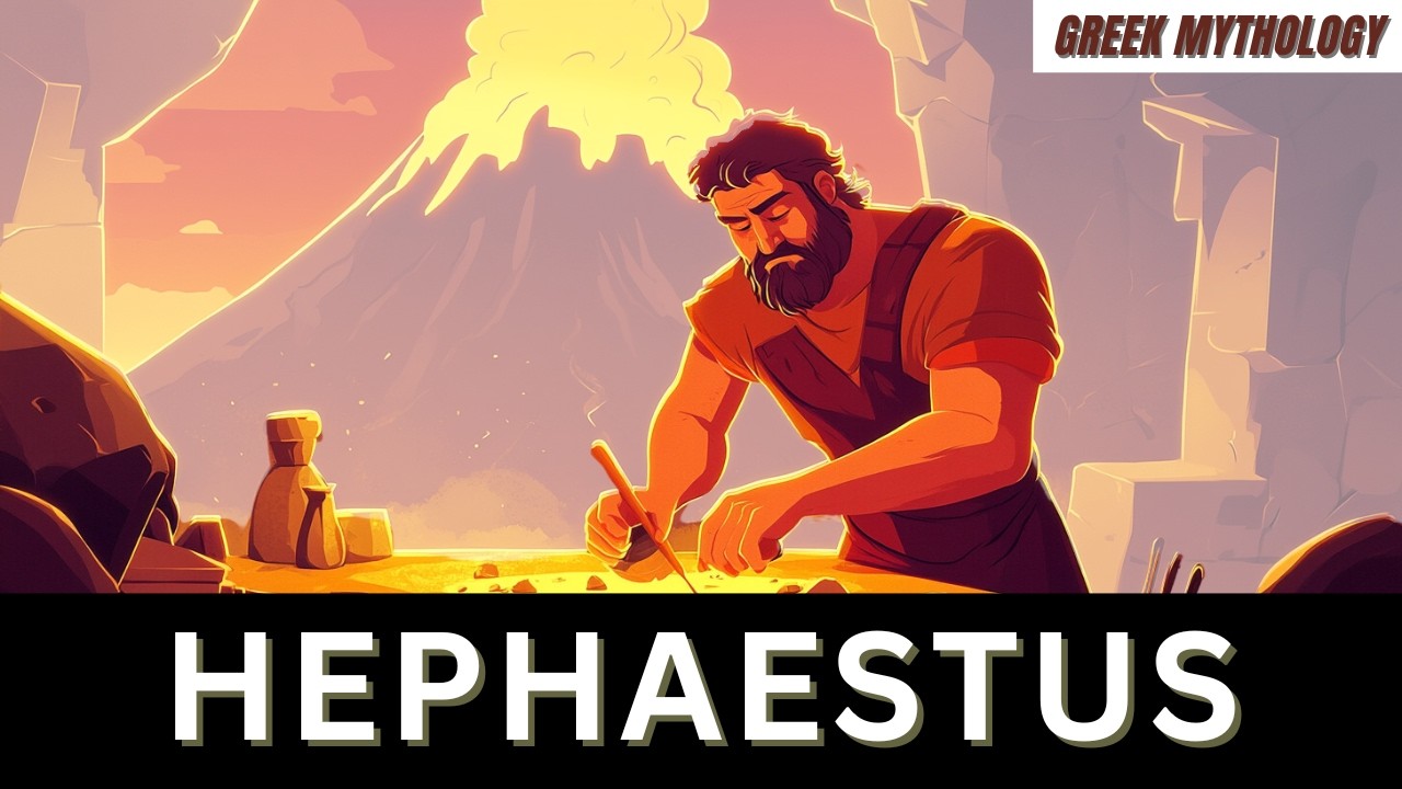 HEPHAESTUS' ORIGIN STORY & MARRIAGE TO APHRODITE & CHARIS AGLAEA ...