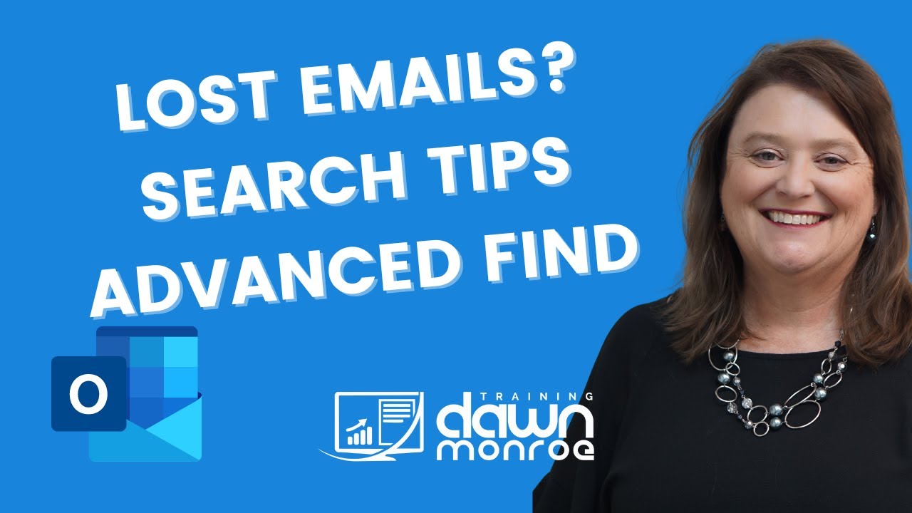 Microsoft Outlook Search Advanced Find Lost Emails YouTube Microsoft Outlook Search Advanced Find Lost Emails YouTube
