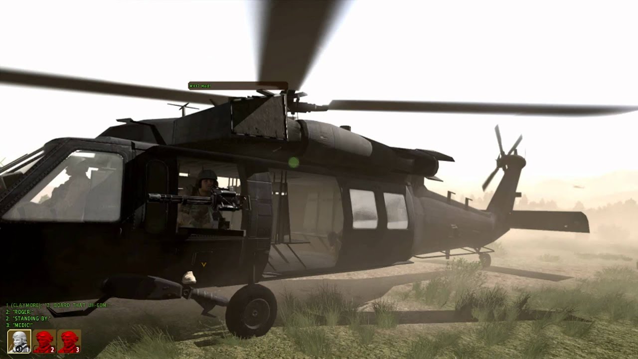 Arma 2 Blackhawk Helicopter extraction with Rotor Downwash 1920x1080 ...