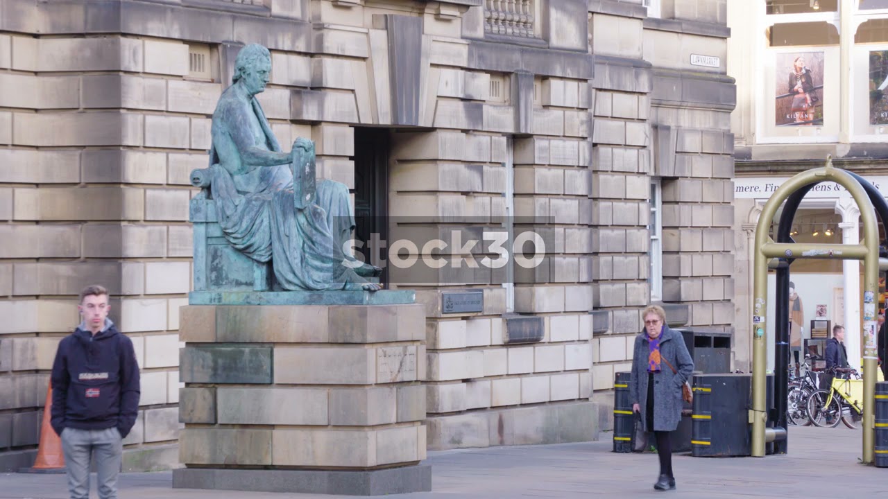 Edinburgh High Court Building On Lawnmarket, The Royal Mile In ...