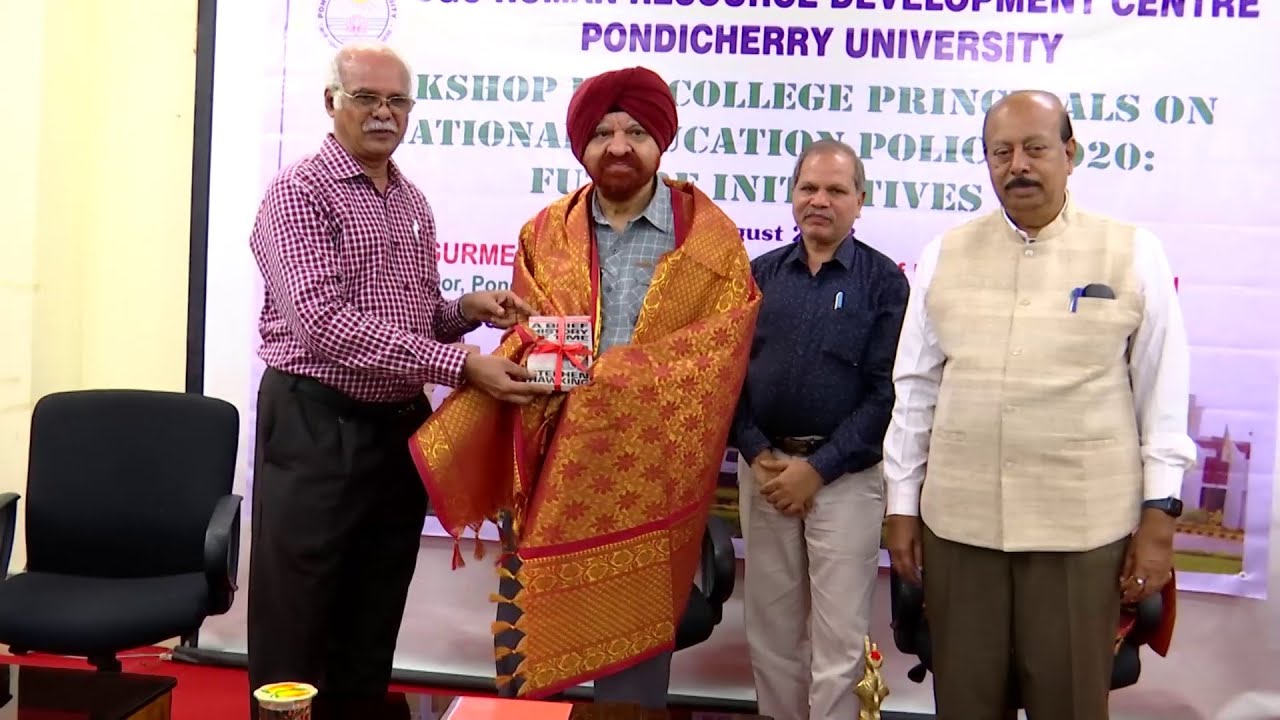 PU UGC-HRDC Workshop on NEP 2020 Future Initiatives 12.08.2023 - YouTube