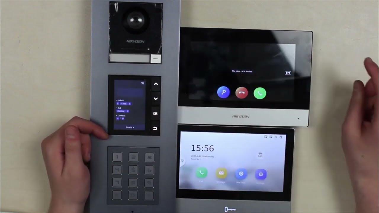 HIKVISION IP VIDEO INTERCOM - YouTube