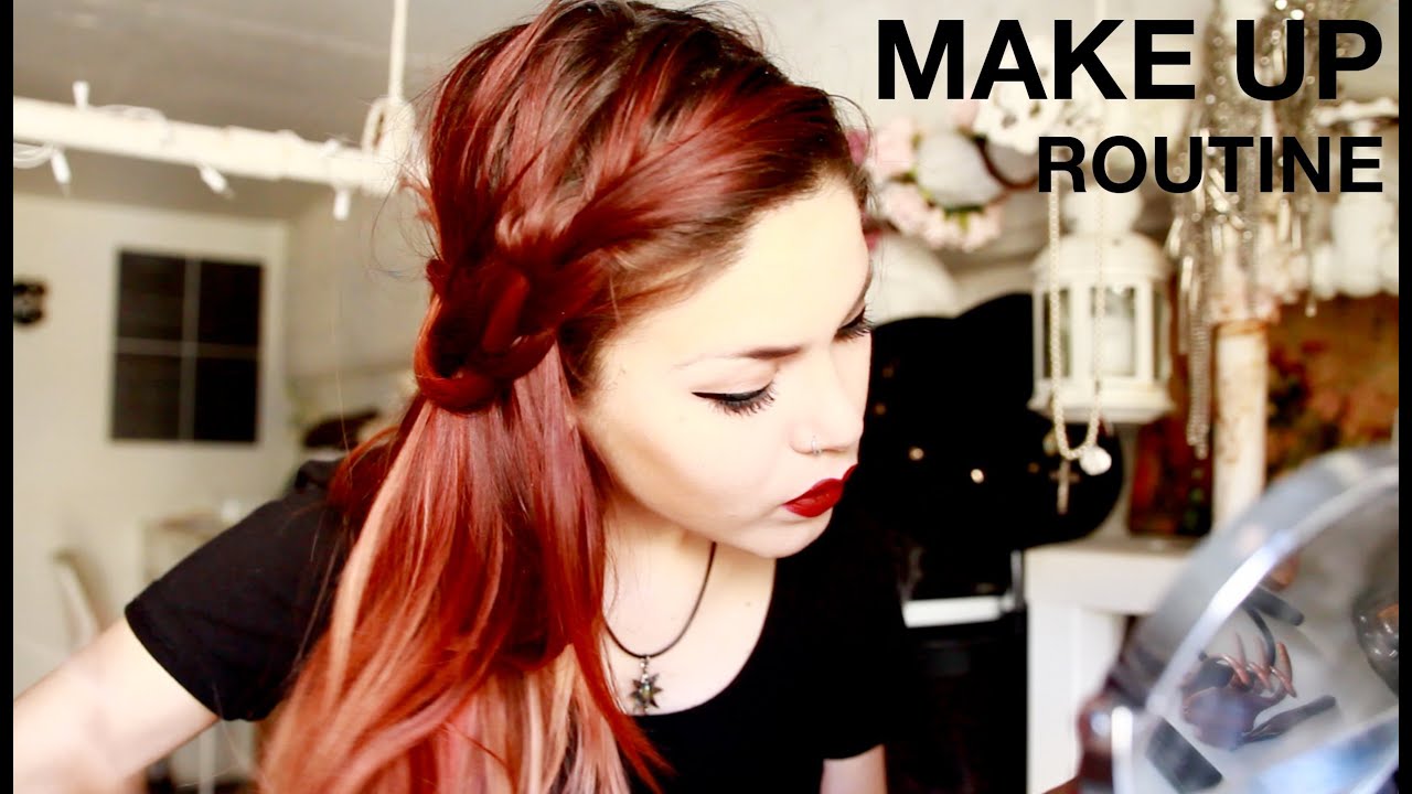 Le Happy- My make up routine - YouTube