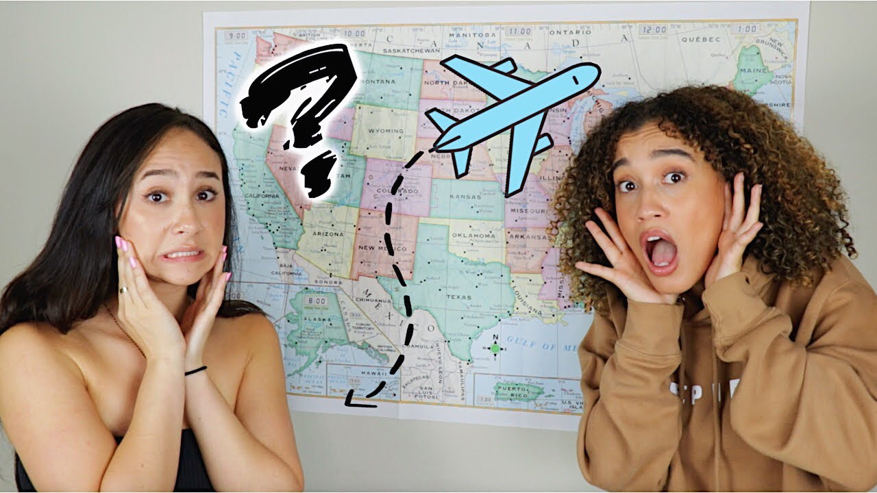 THROWING A DART AT A MAP AND FLYING WHEREVER IT LANDS FOR 24 HOURS ...