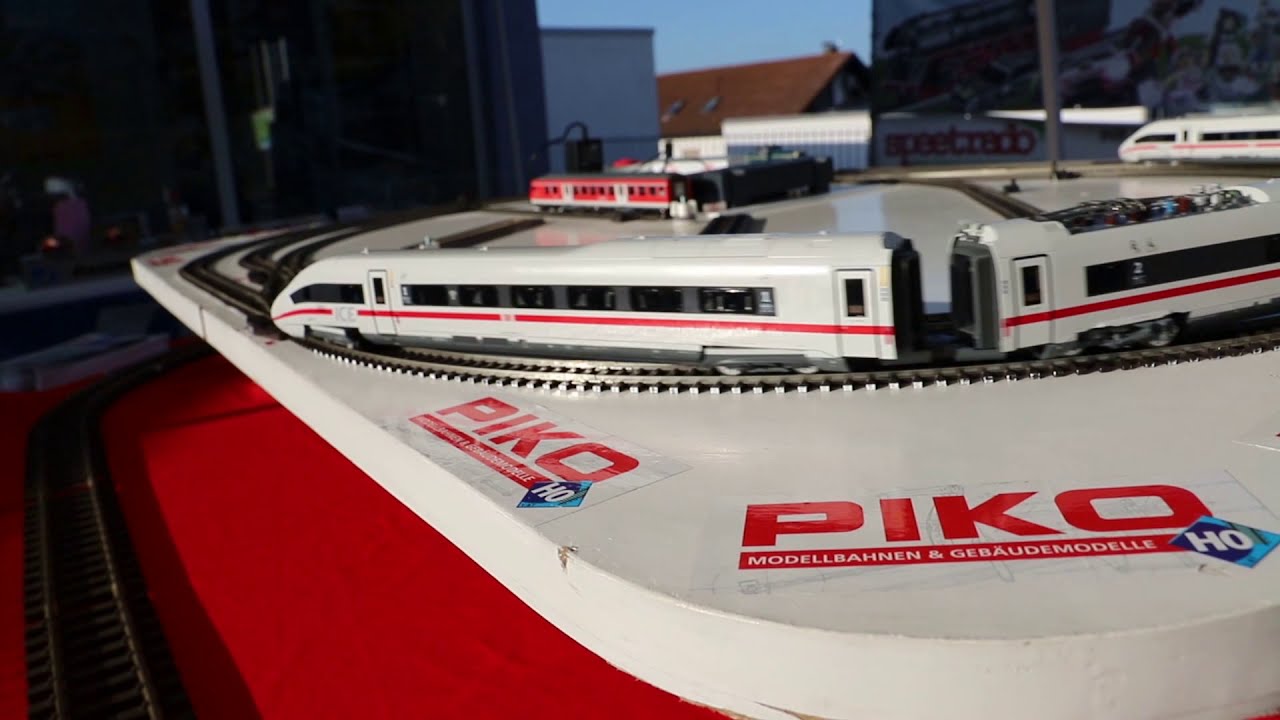 Der neue ICE 4 von #PIKO - Artikel-Nr. 51400 / 51401 beim Tag der ...