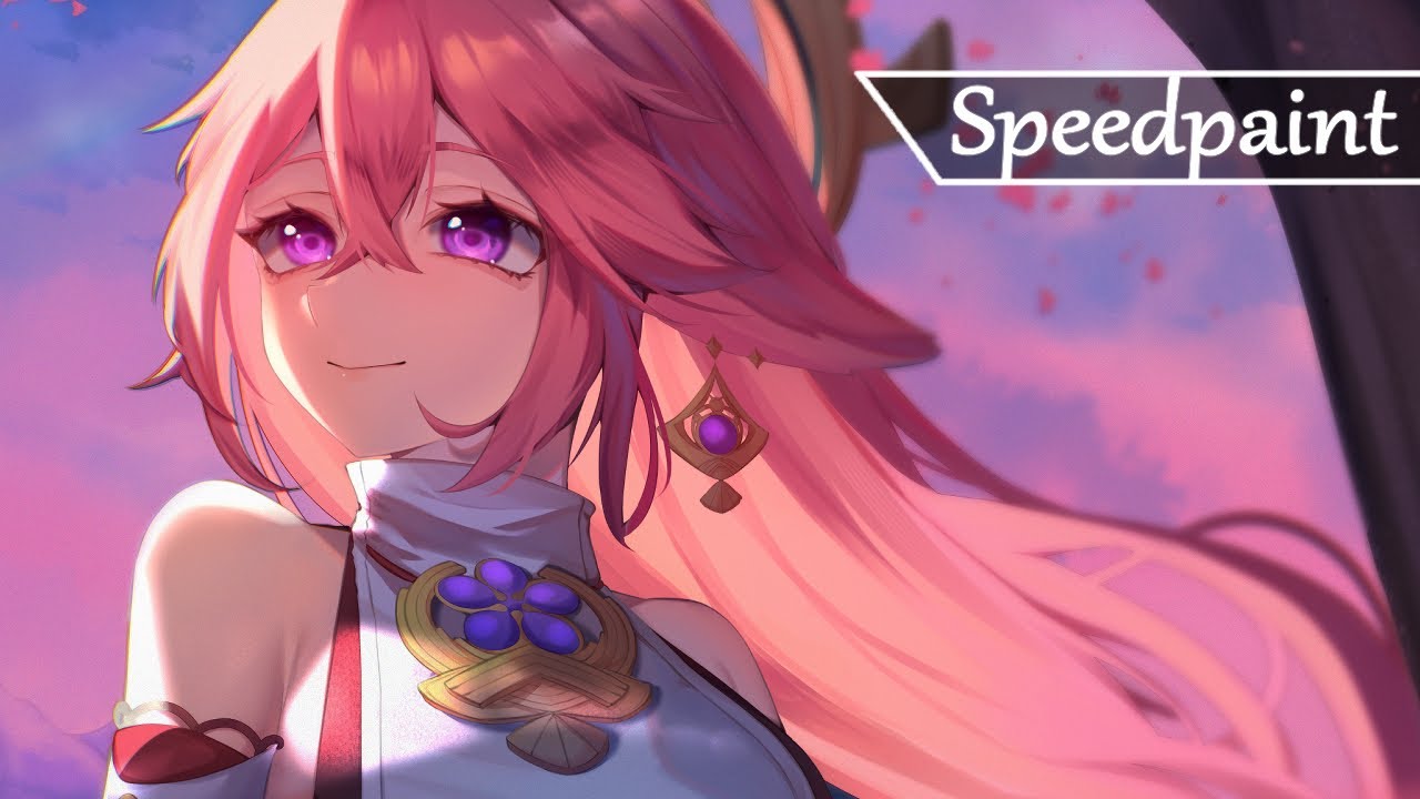 【Speedpaint 】Yae Miku | YoniSpeeds #72 - YouTube