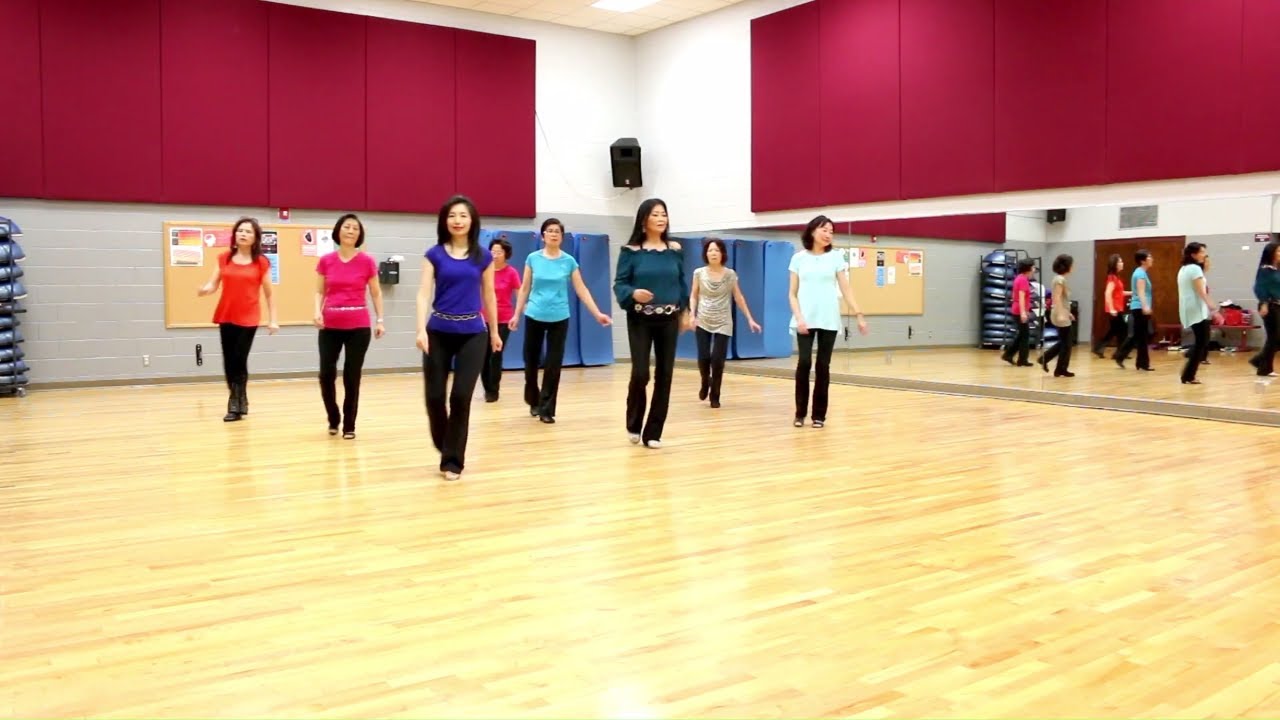 In Our Blood - Line Dance (Dance & Teach in English & 中文) - YouTube