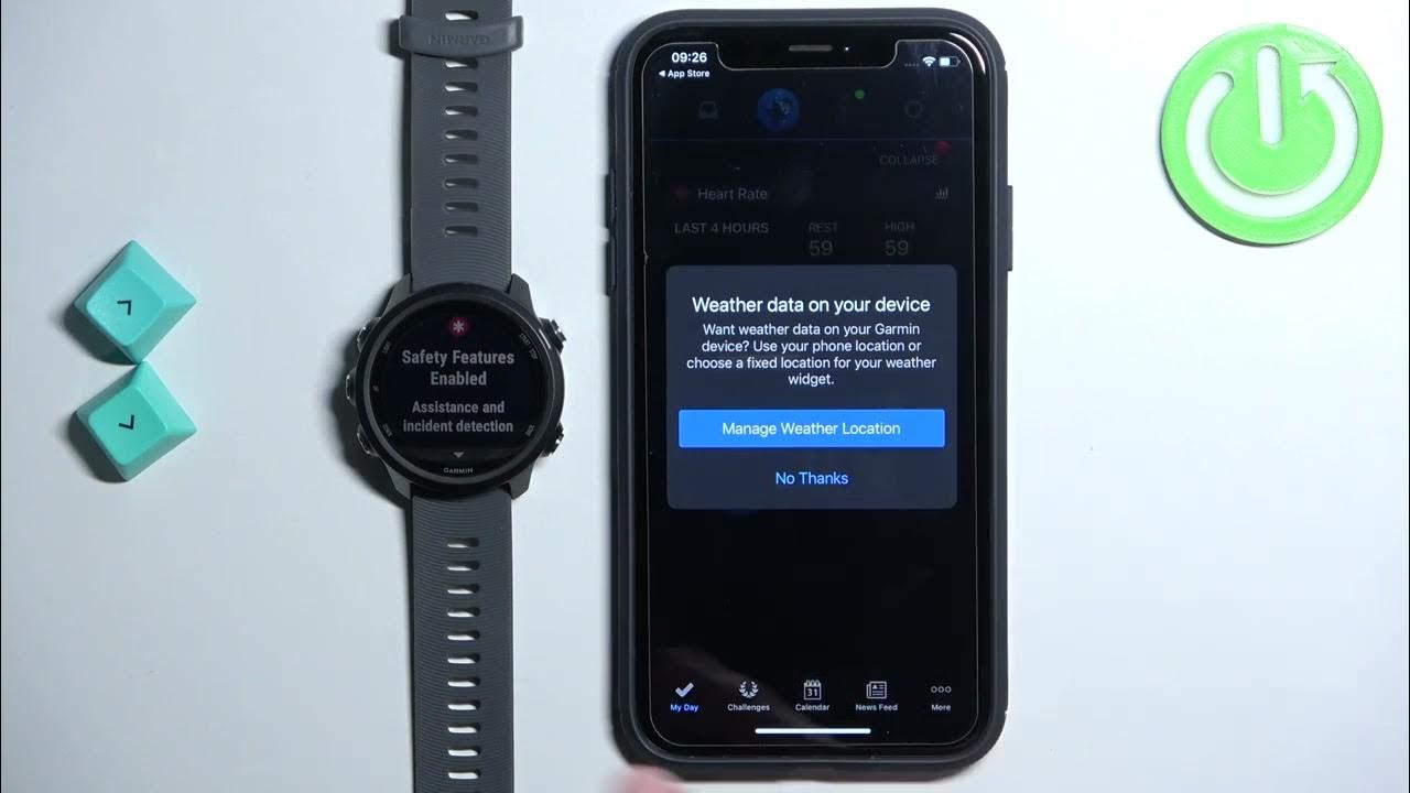 Garmin Forerunner 245 how to pair with iphone - YouTube
