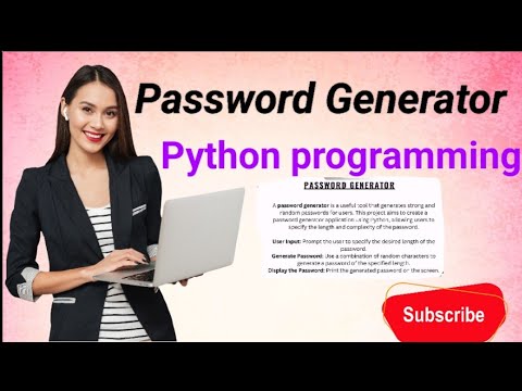 Password Generator using Python programming #pythonprogramming @Madhuri_kamble - YouTube